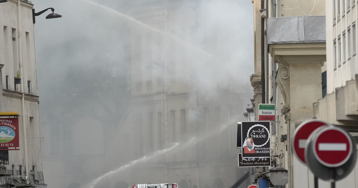 At least 37 injured as 'violent' explosion in Paris sparks fire