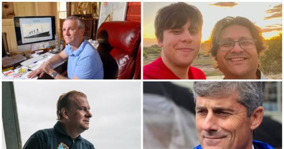 Who are the Titanic sub passengers?: A Titanic expert, an adventurer, a ...