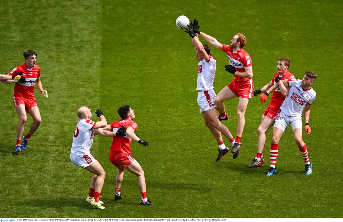 Determined Derry defeat Cork to reach All-Ireland semis