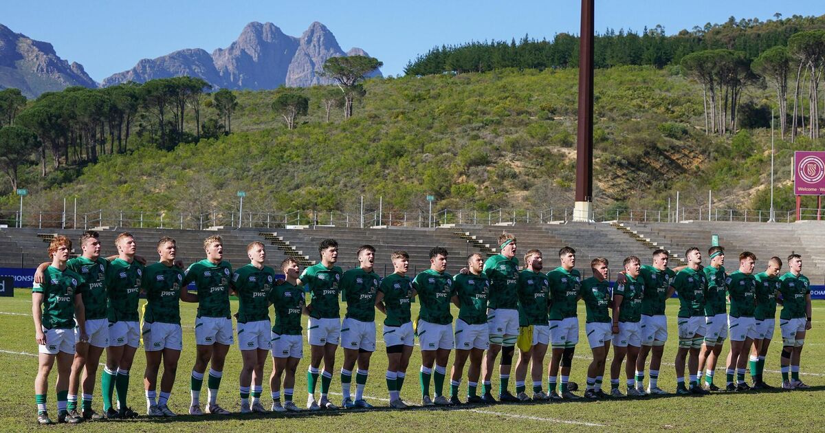 Ireland U20 rugby team observe minute’s silence for Greig Oliver