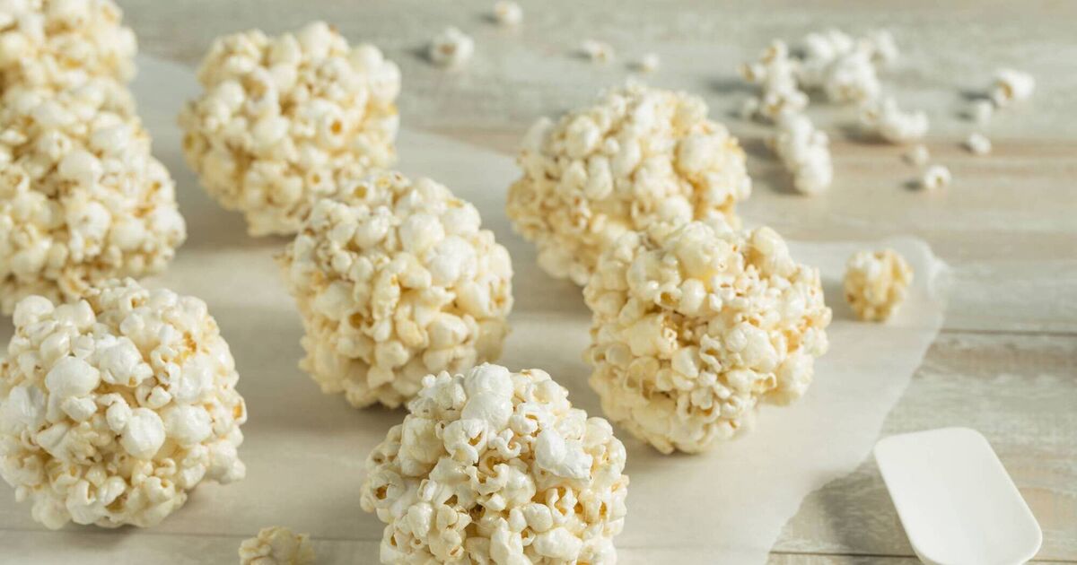 Sweet Popcorn Balls