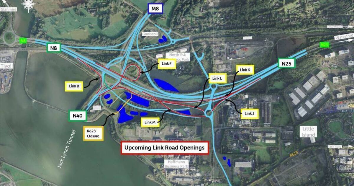 Dunkettle interchange prepares to go fully free-flow for first time