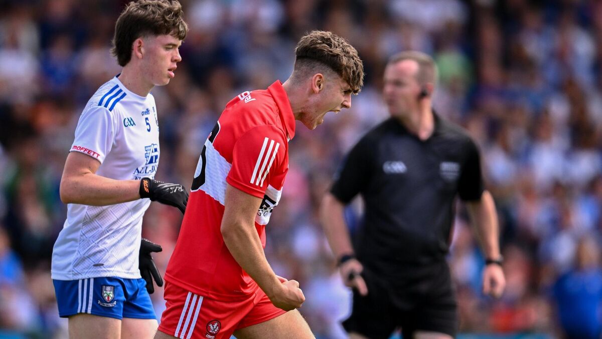 14-man Derry claim All-Ireland MFC title with win over Monaghan
