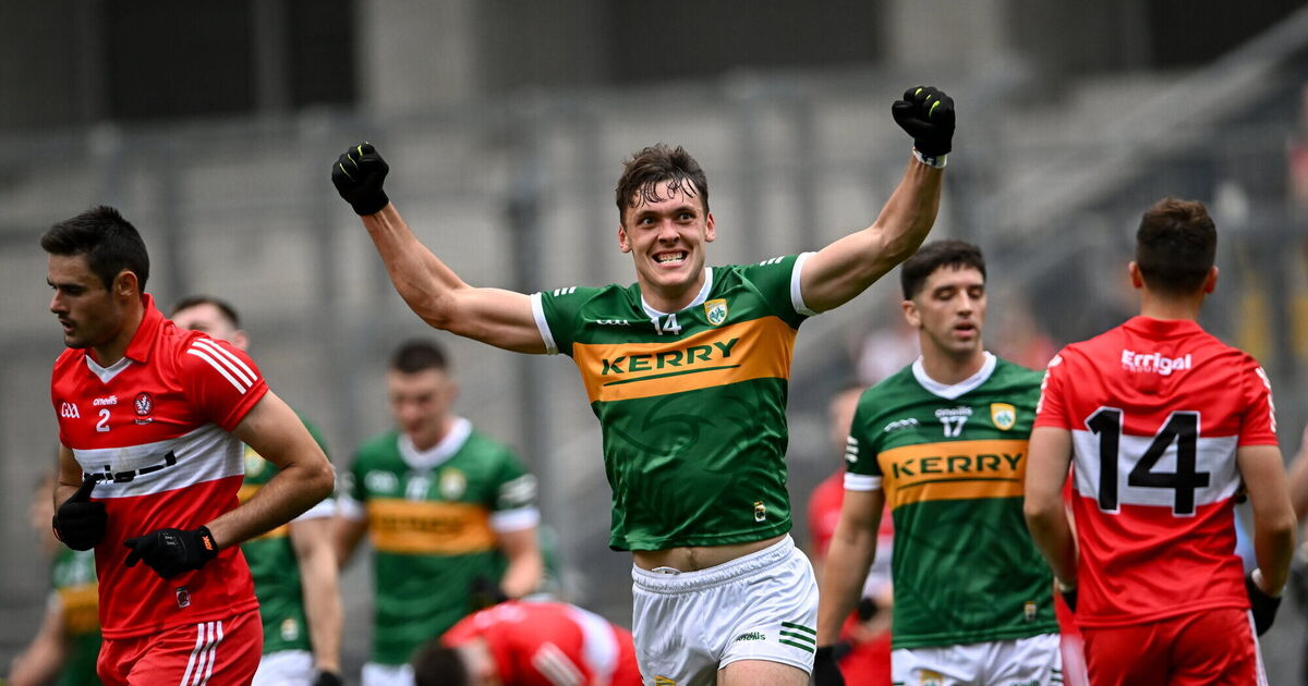 Kerry finish with a flourish to see off Derry and book All-Ireland ...