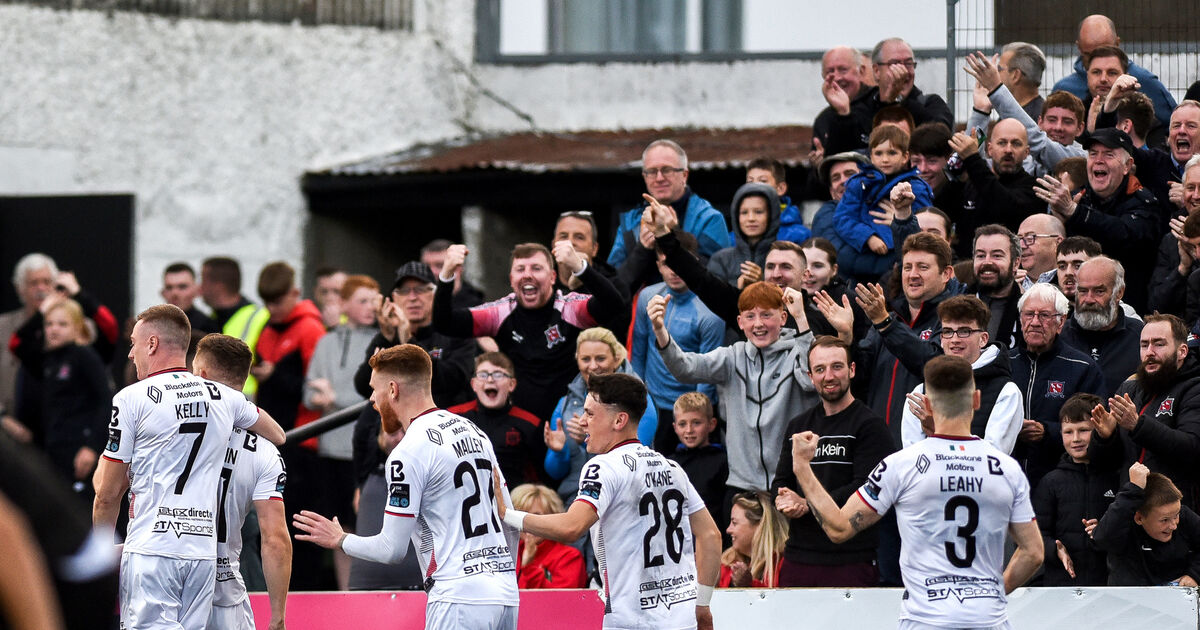 Dundalk book second round spot overcoming battling Bruno's Magpies