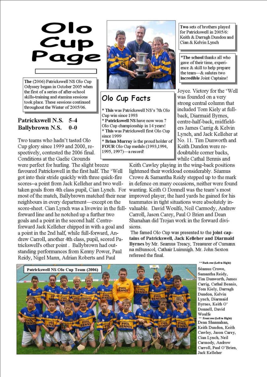 How ten-year-old Cian Lynch ended my goalkeeping career