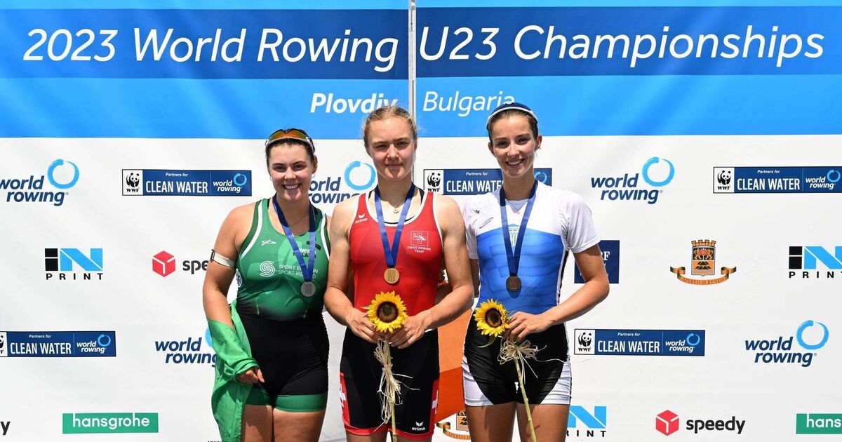 Gold and two silver for Ireland rowers at U23 World Championships