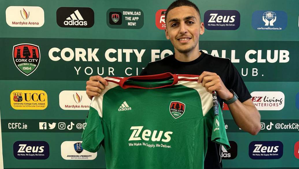 Cork City confirm the signing of Jaze Kabia
