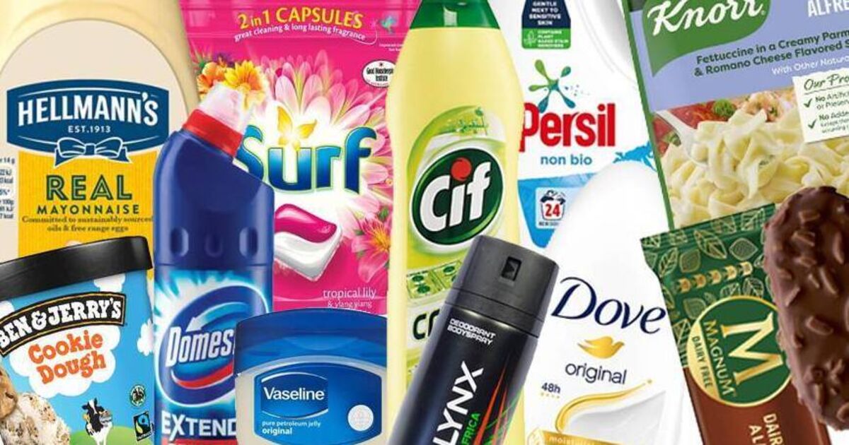Grocery giants Unilever, Reckitt, and Danone hike consumer prices to ...
