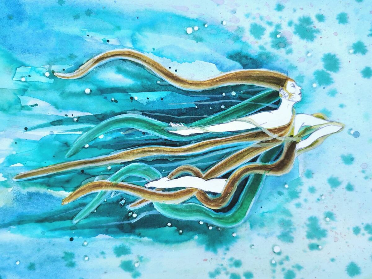 Marie Connole: Art inspired by the seaweed of her native county