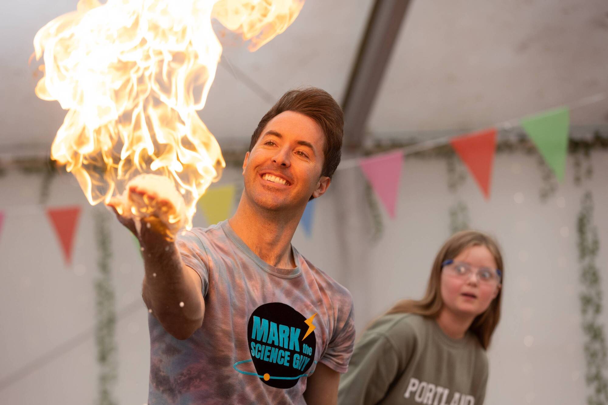 Mark the Science Guy is fired up by new ways to teach science to kids