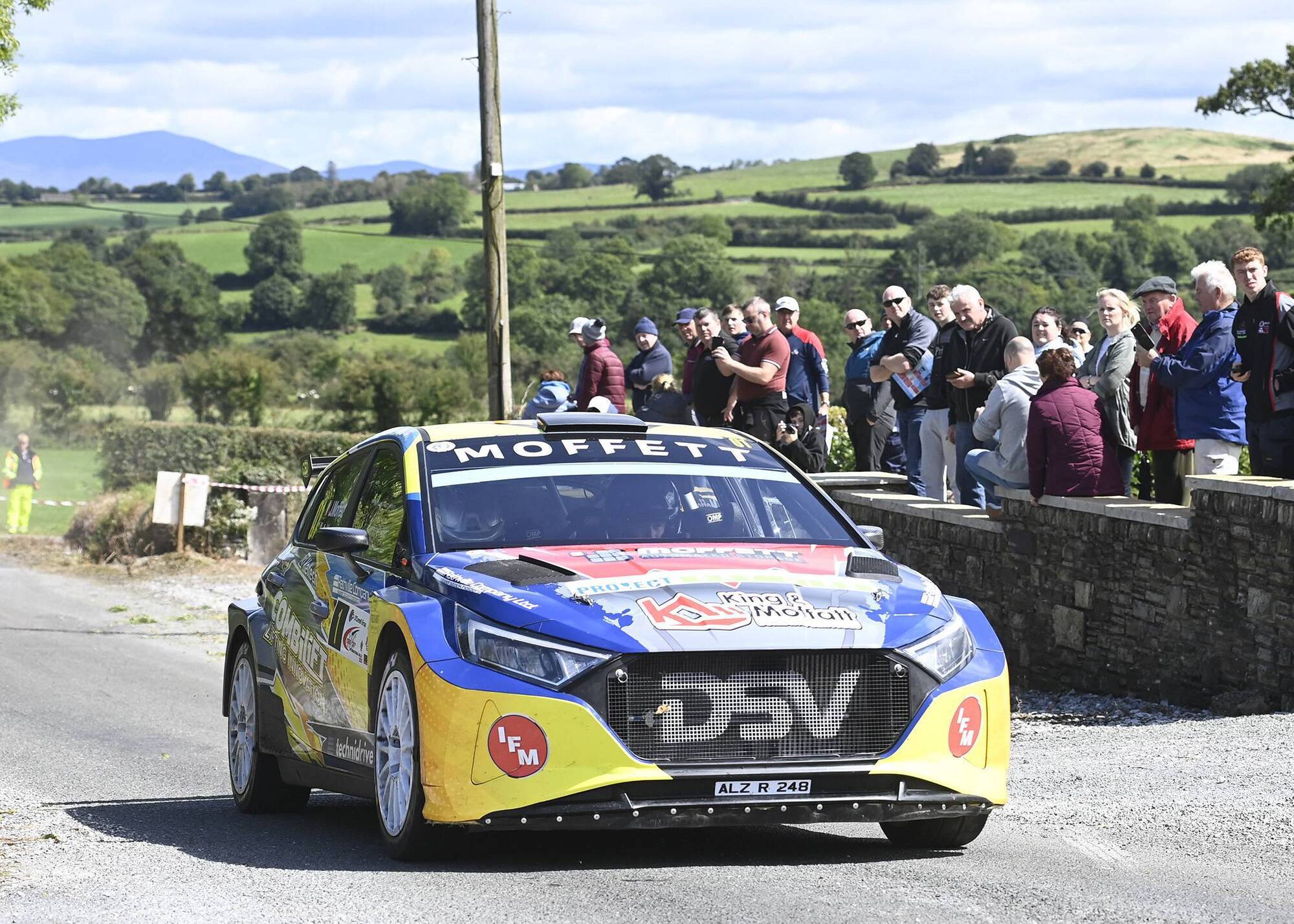 Motorsport: Devine and Moffett renew battle at Hellfire Rally