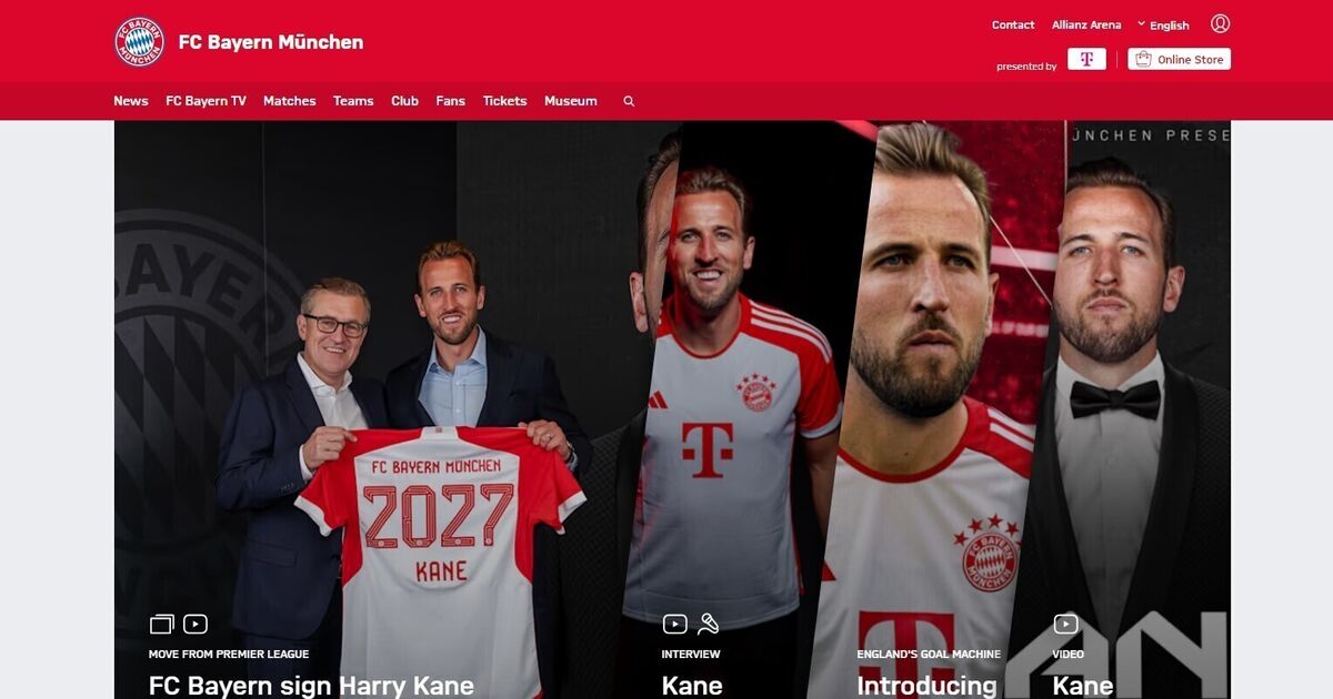 Kane eyes immediate shot at first trophy after sealing Bayern move