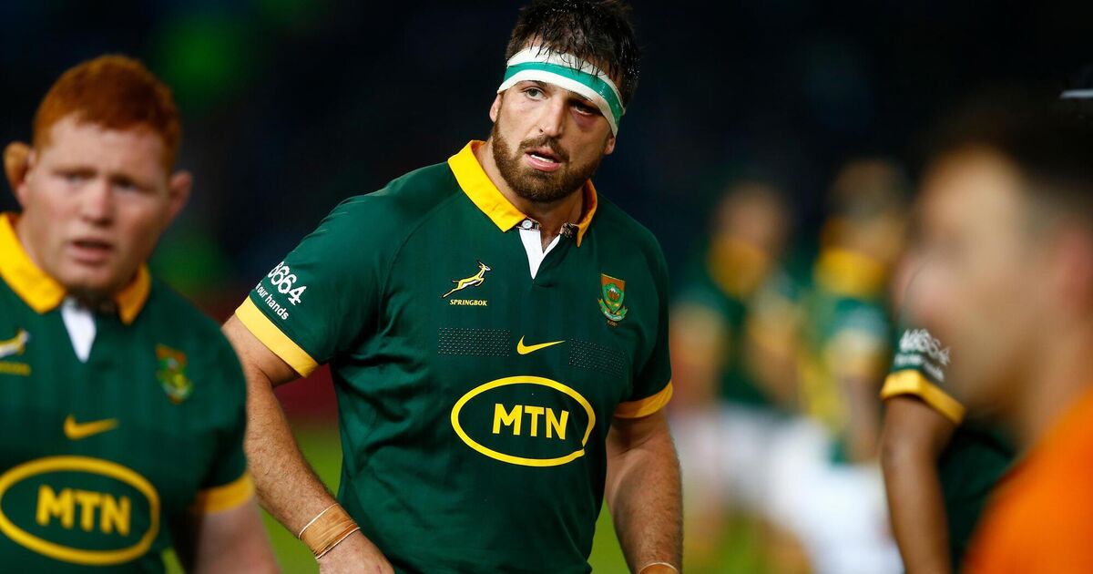 RG Snyman and Jean Kleyn to start together for South Africa against Wales