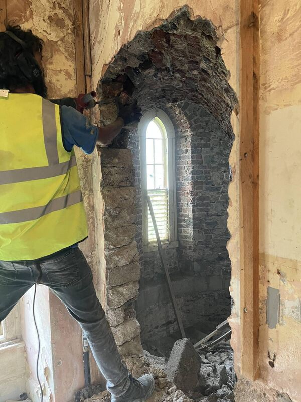 Secret room discovered in 800-year-old Irish castle during renovations