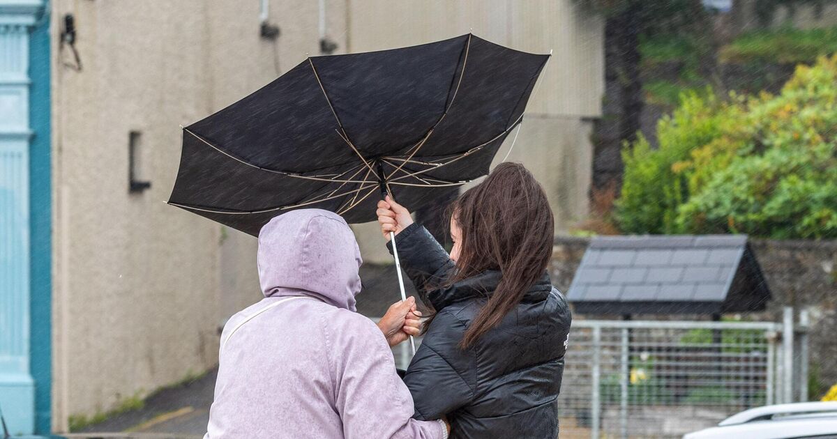 Wind and rain warnings upgraded as Storm Betty sweeps across the ...