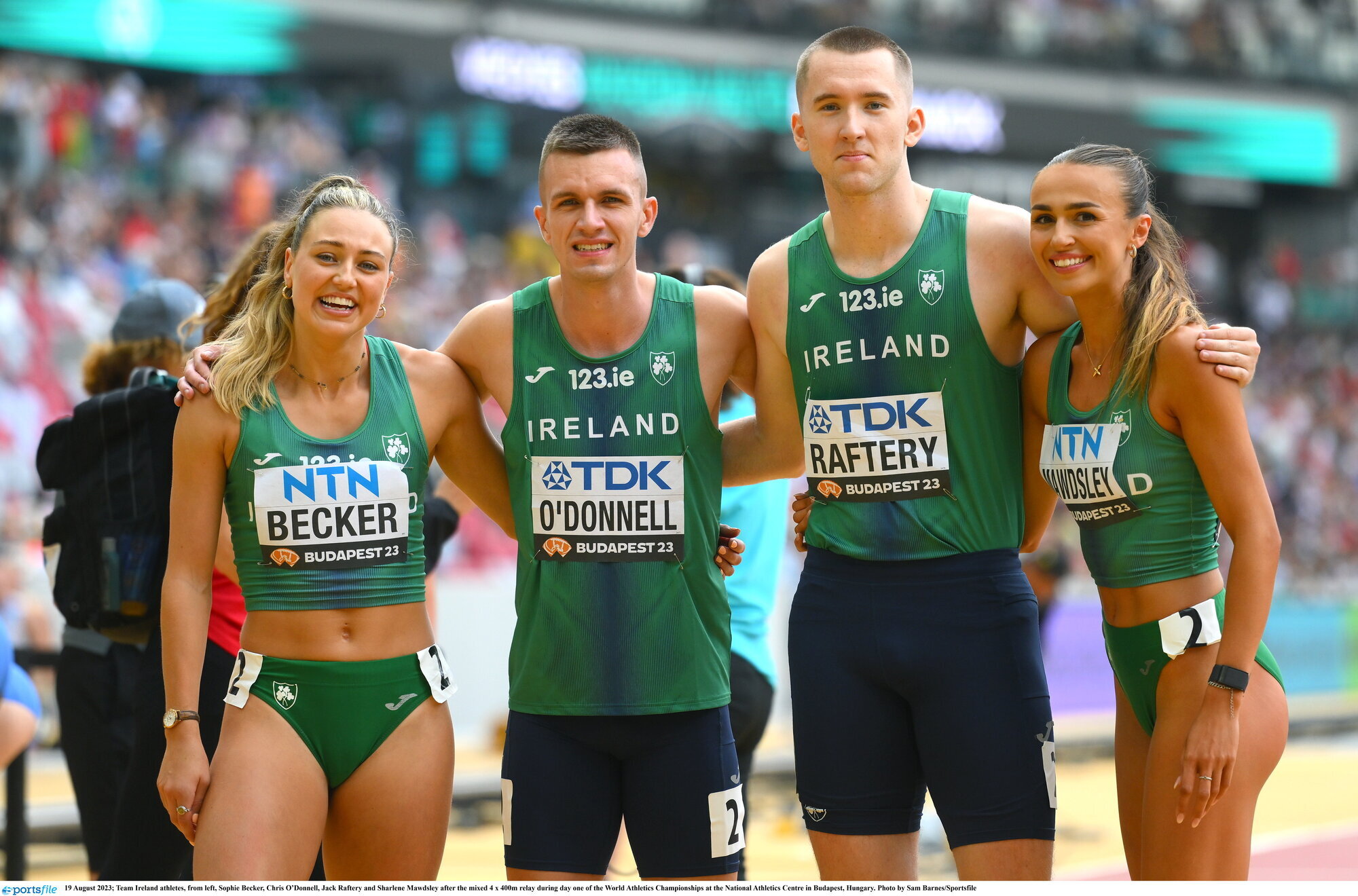 Sizzling anchor leg from Mawdsley carries Irish into world final