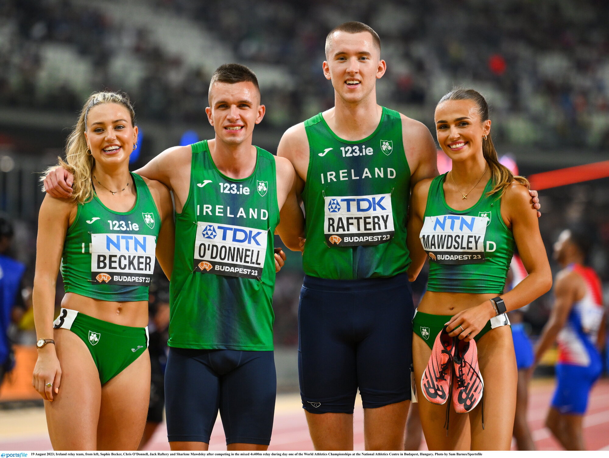 Irish mixed relay team finish sixth in world final