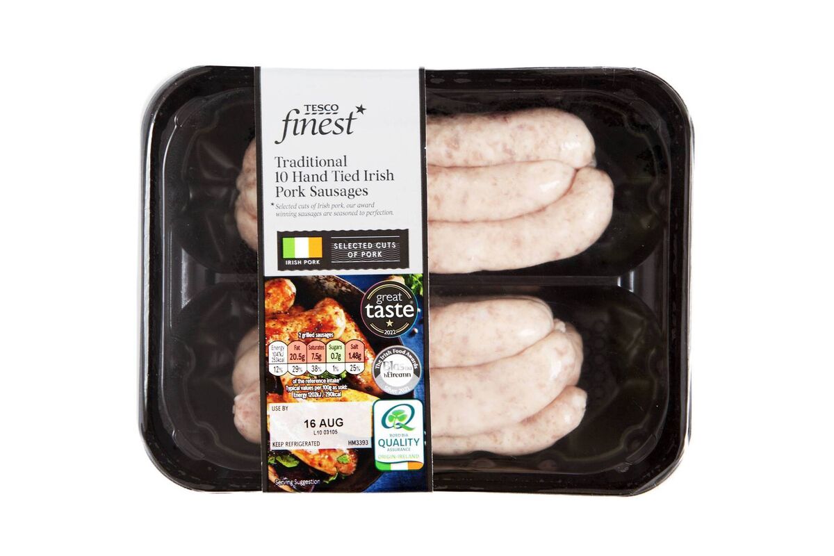 Top 8: These Irish-made sausages offer up pork on a fork