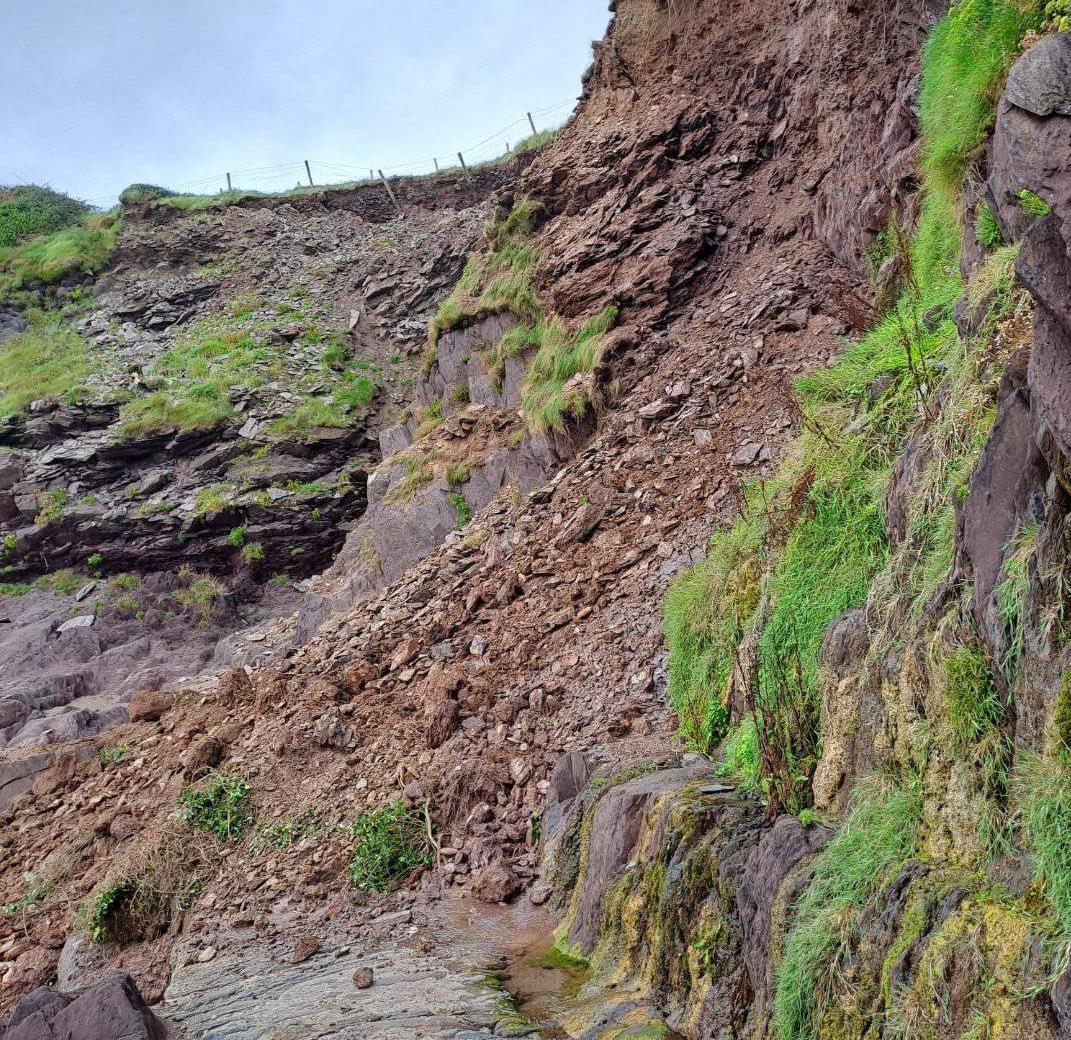 Kerry rock fall highlights our coastline erosion dangers