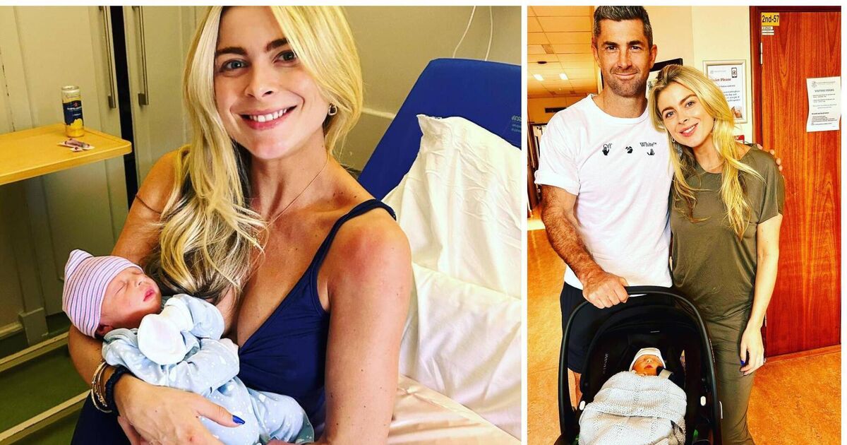 Jess Redden and Rob Kearney welcome baby boy