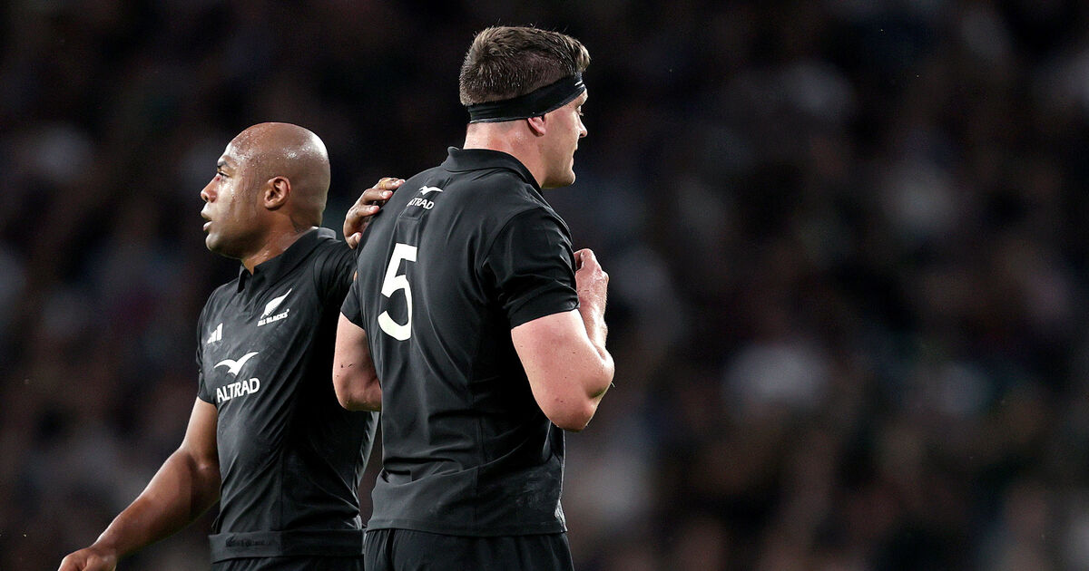 All Blacks lock Barrett free to play after red card against Springboks