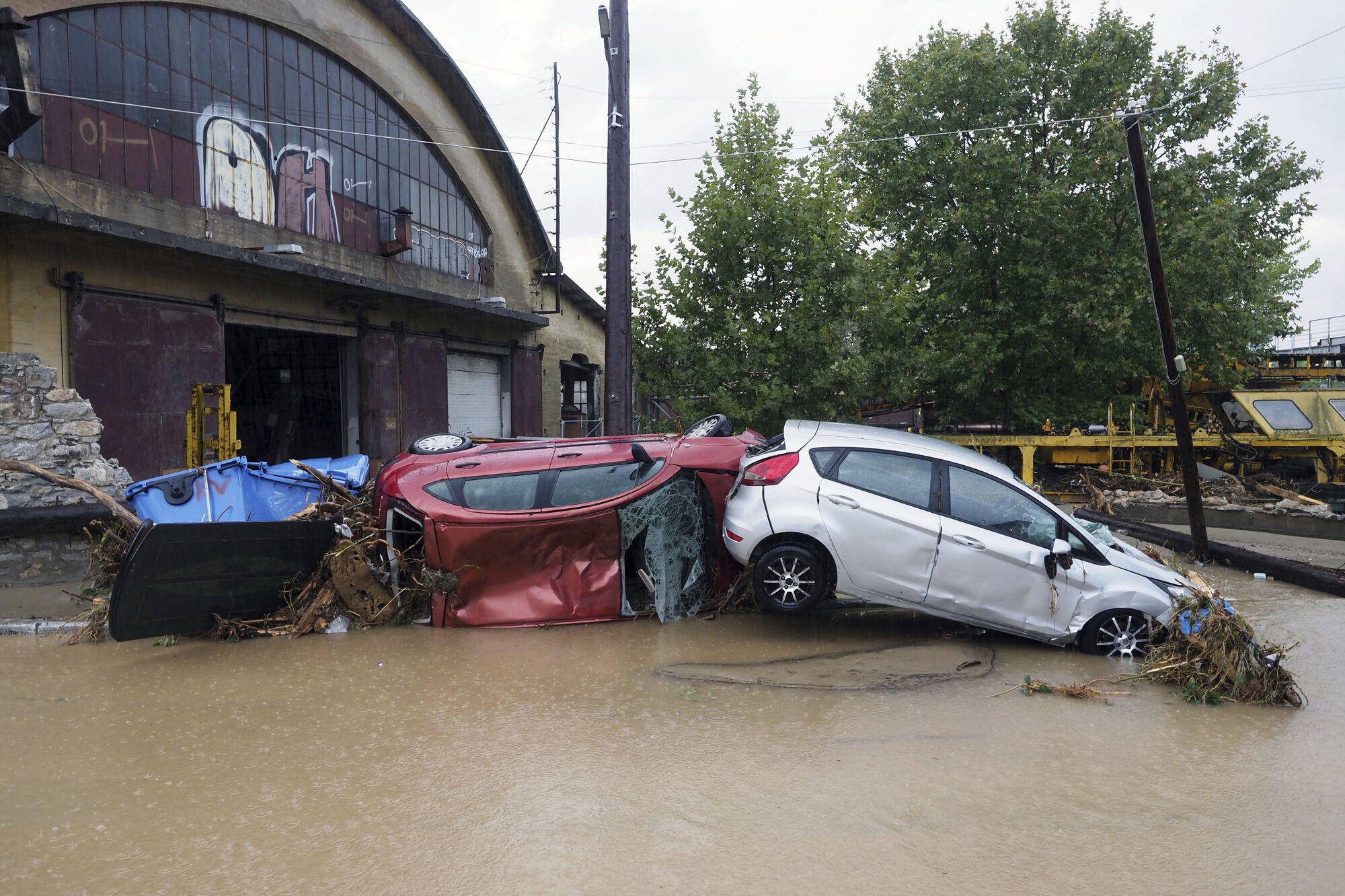 Watch: Flooding 'unbelievable' after storm hits Greece
