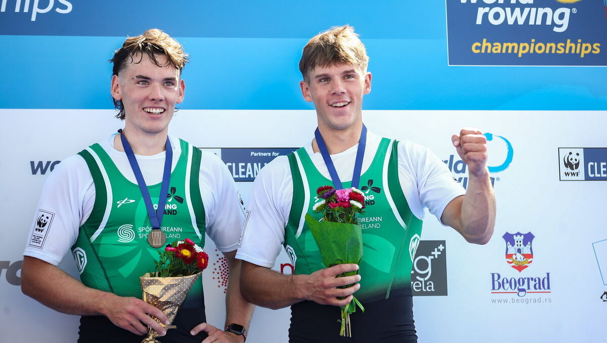 Gold and Bronze for Ireland at World Rowing Championships