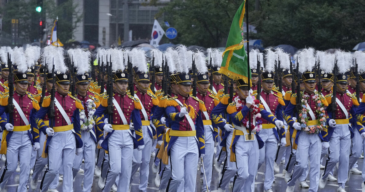 South Korea parades troops and powerful weapons in Armed Forces Day ...