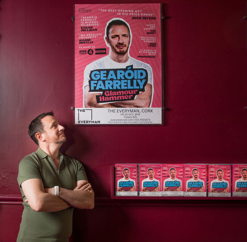 Gearóid Farrelly: 'You're never going to coast in Cork'