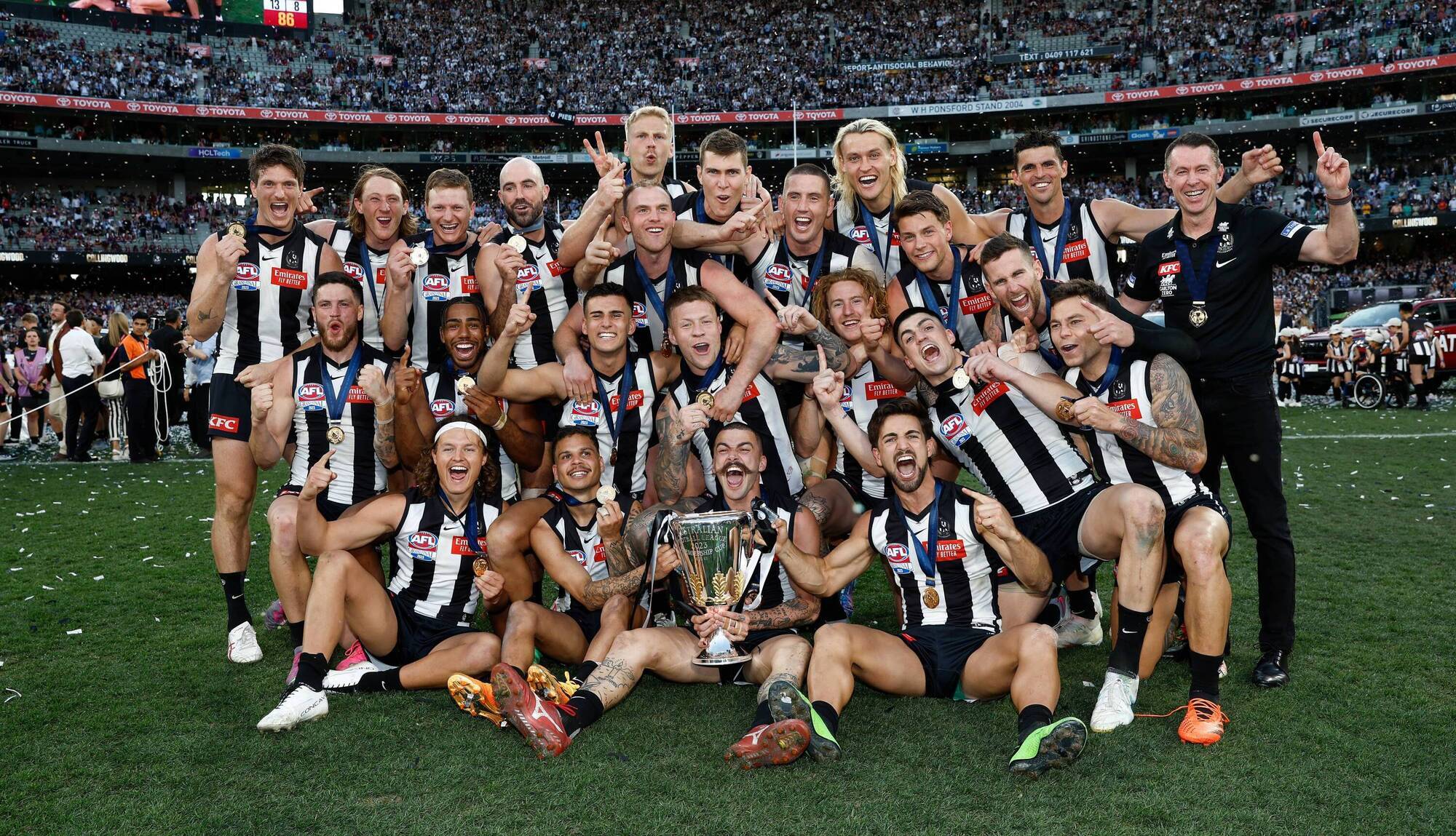 Collingwood claim 16th AFL premiership after edging out Brisbane in ...