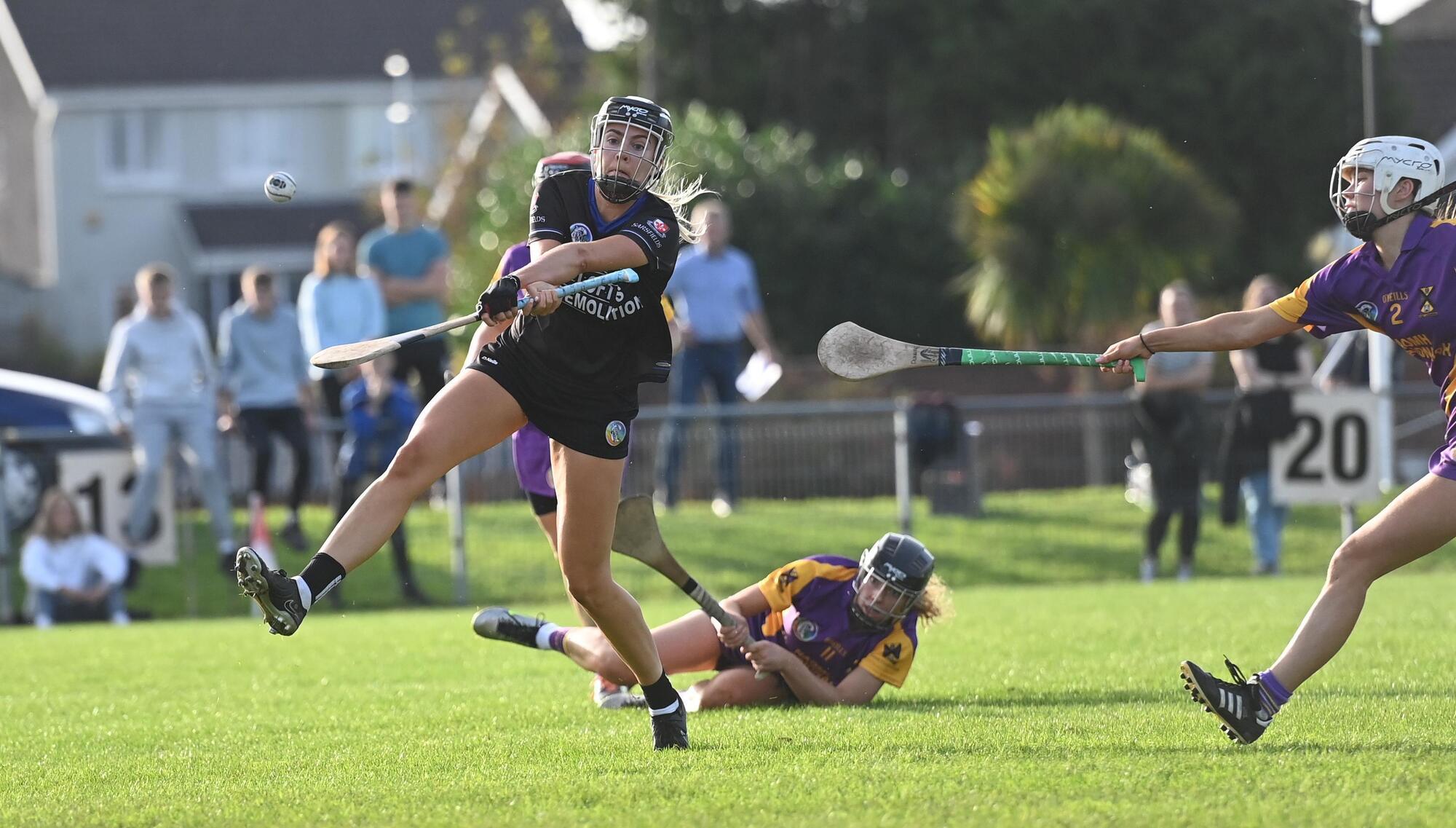 Sarsfields withstand late St Catherine's fightback to secure final spot