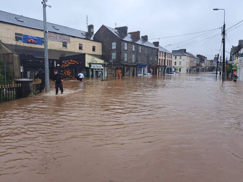 Midleton flood 'worst in living memory' as historic East Cork pub under ...