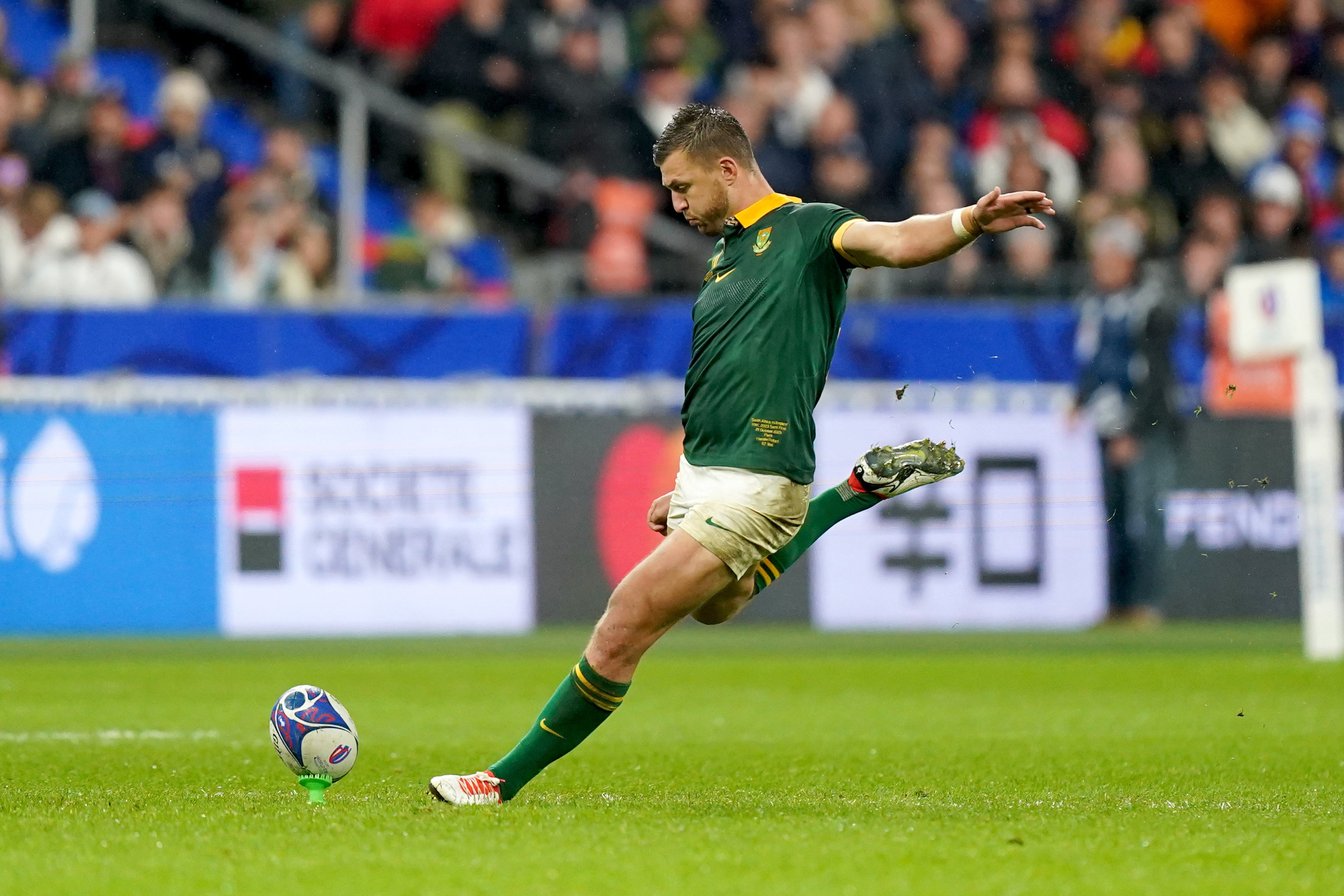 RWC final team news: Springboks start Pollard and use controversial 7/1 ...