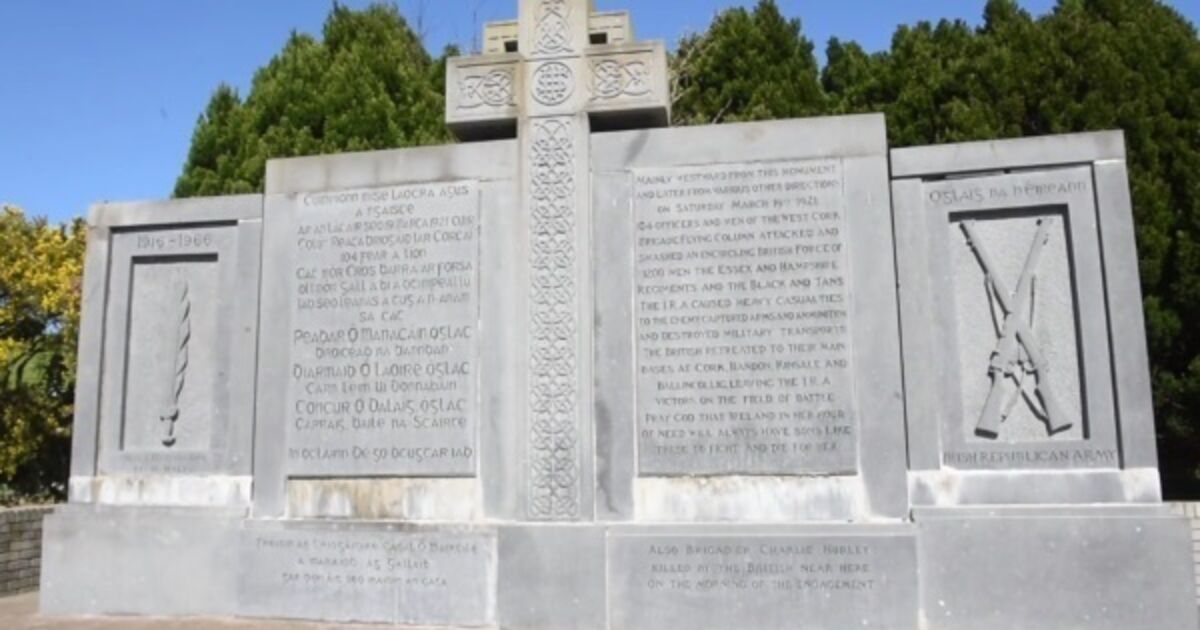 Watch as 1921 Crossbarry Ambush is commemorated