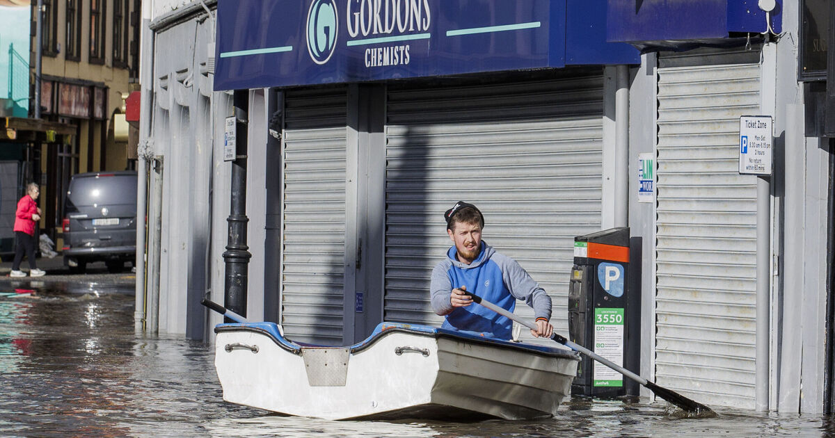 Sections of Newry under water as flooding hits Northern Ireland