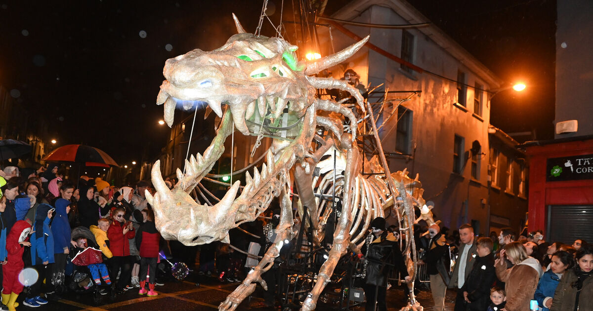 Watch: Dragon of Shandon parades through Cork City