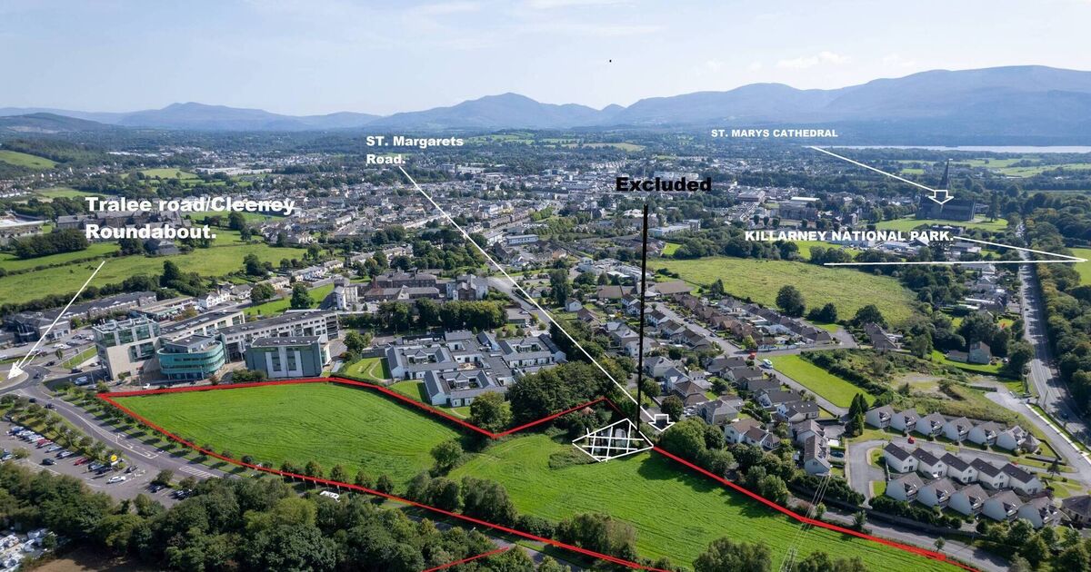 Prime slice of Killarney residential land up for grabs for €2.5m