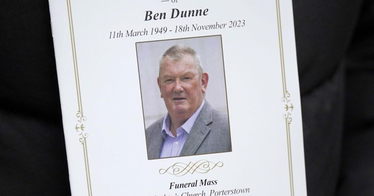 IRA kidnapping 'hugely traumatic' for Ben Dunne, funeral mass told