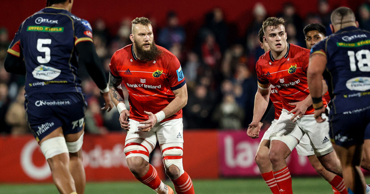 Munster's RG Snyman out until March with injury