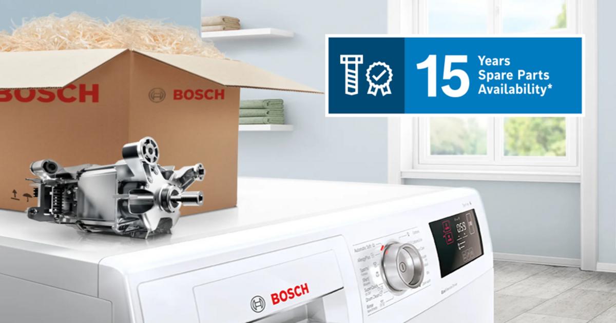 Bosch extends support: Up to 15 years of spare parts availability