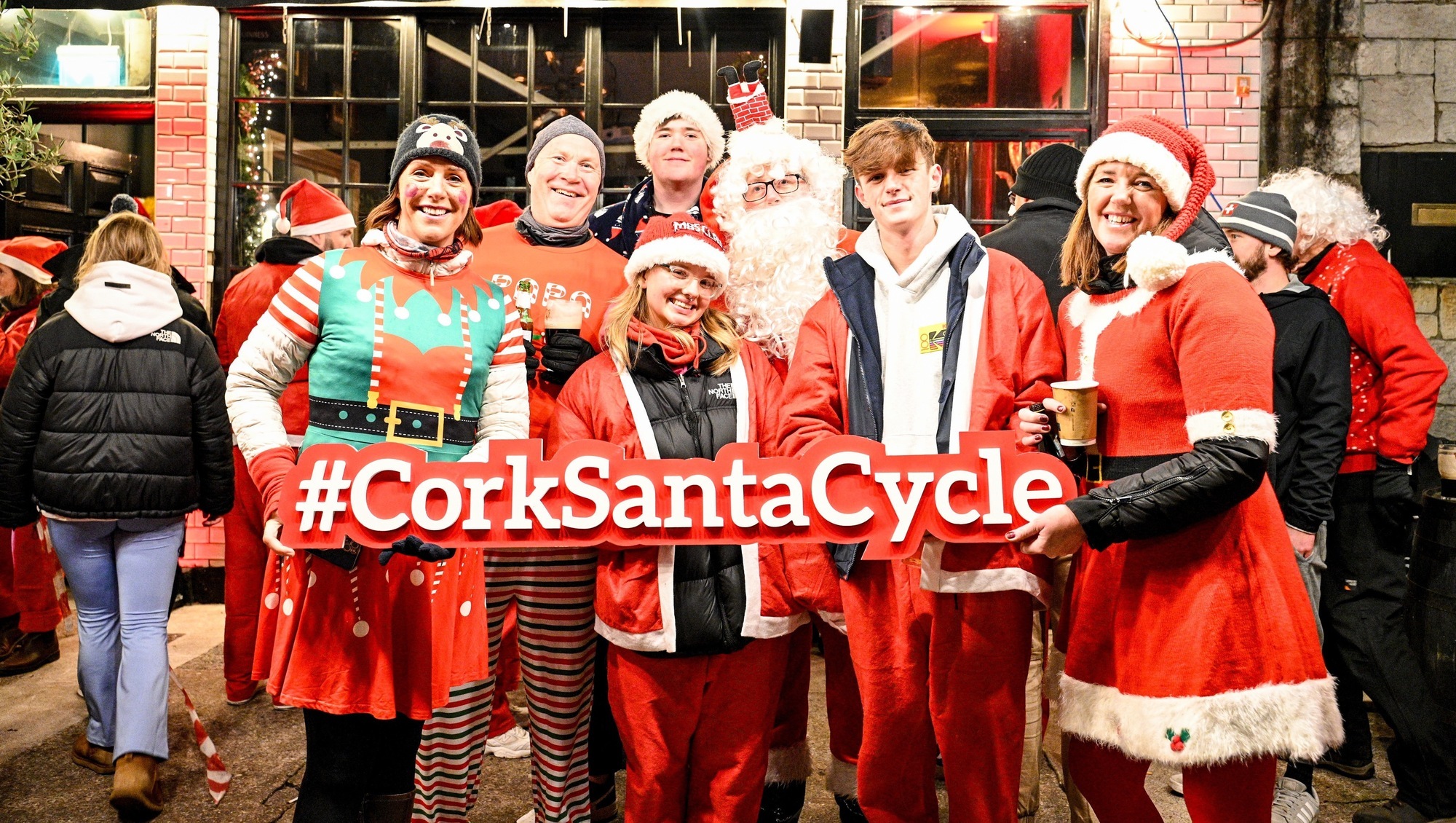Watch: Cork Santa Cycle 2023