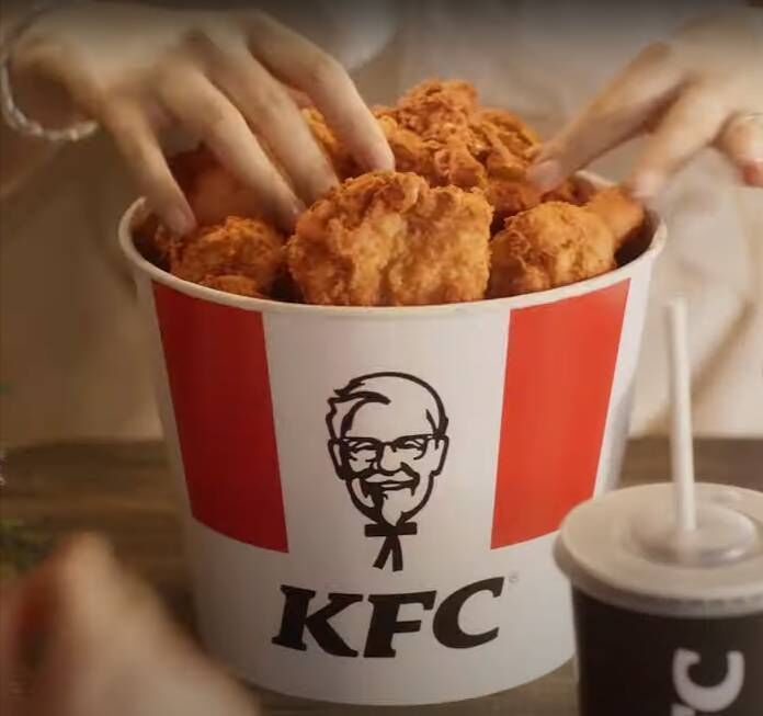 Complaint against KFC ad bride's 'unhealthy amount of chicken' upheld ...