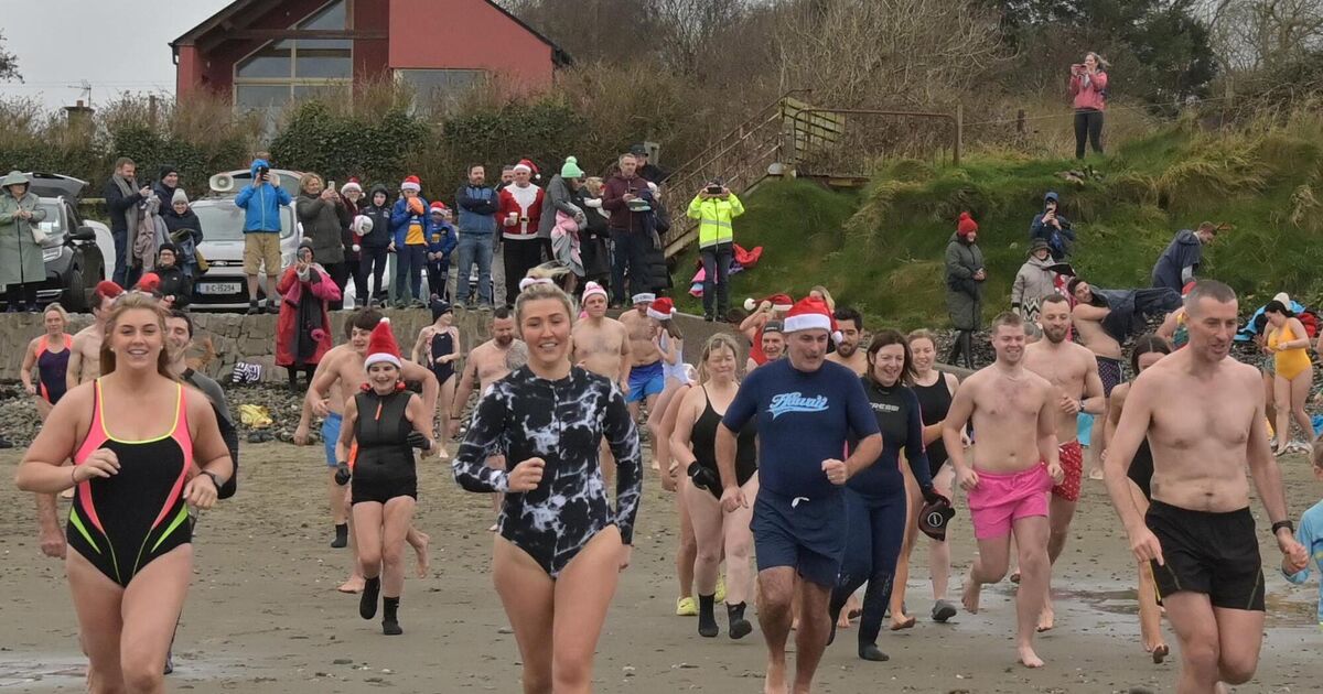 In Pictures: Thousands take to sea for Christmas Day swims in support ...