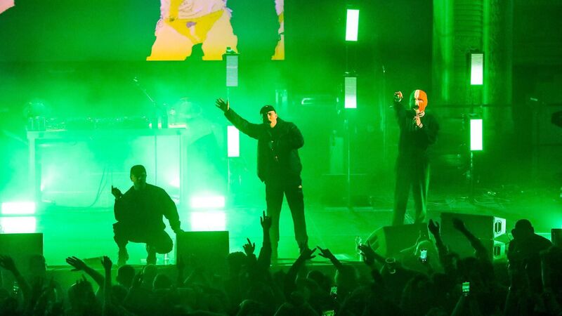 Kneecap review: Fun gig in Cork marks Belfast rappers as ones to watch