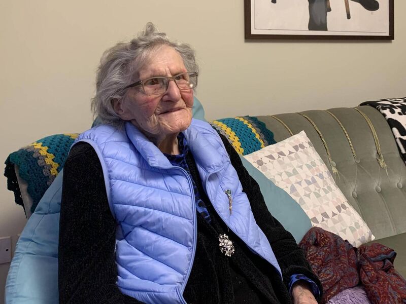 ‘You just live every day, you reach 100 and you don’t pass many remarks ...