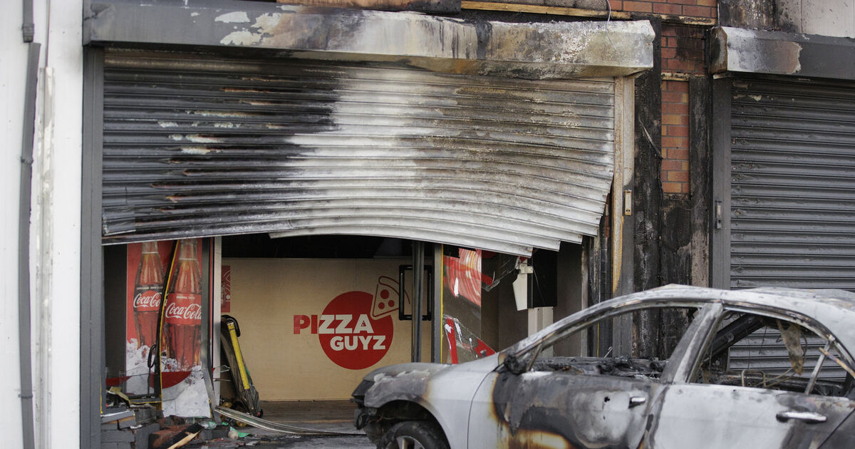 West Belfast pizza shop damaged in ‘deplorable’ attack