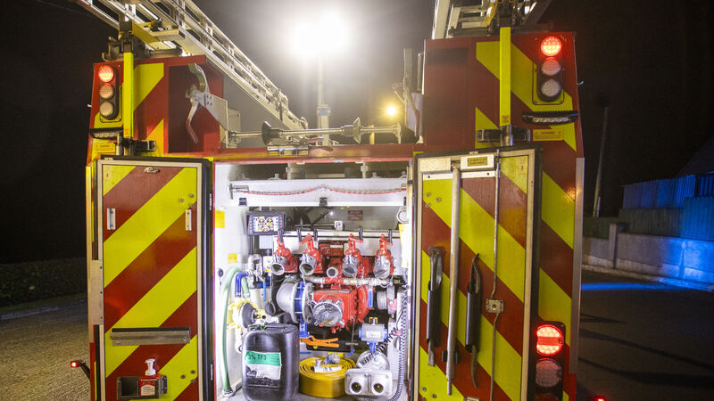 Four-year-old child rescued from house fire