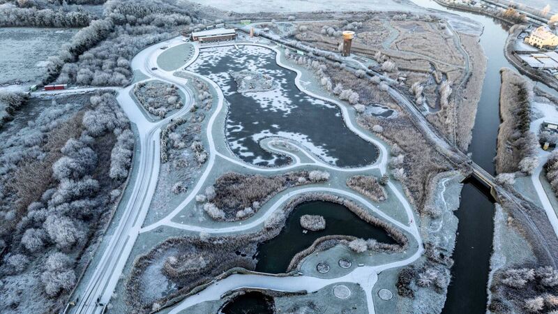 Temperatures close to -9C overnight and snowfall reported in Kerry