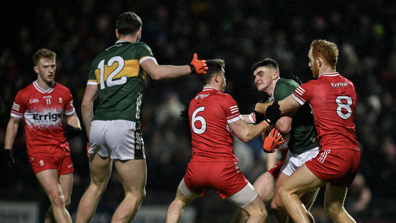 Mickey Harte savours frantic opening night win for Derry in Tralee